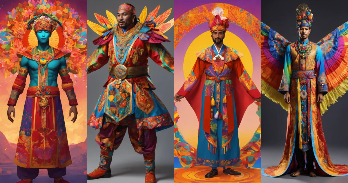 Lexica - Unity Uplifter's costume symbolizes unity and strength. He ...