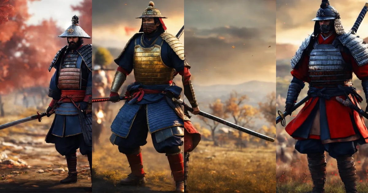 Lexica - Turkey samurai. battlefield. hyper realistic.