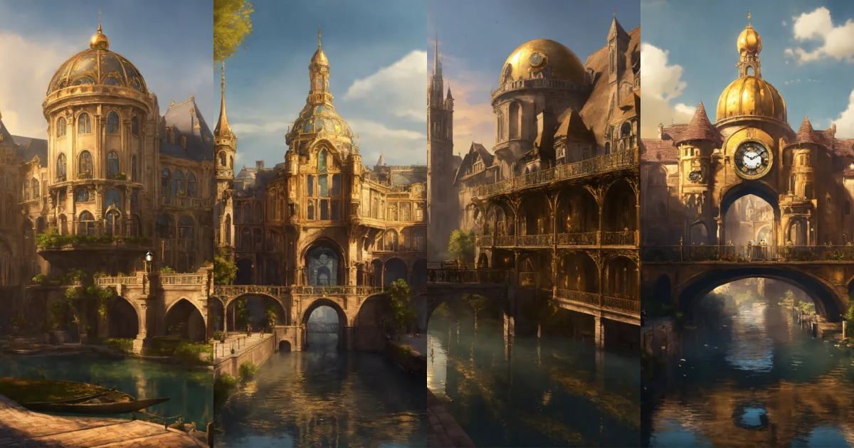 Lexica - A small fantasy city with a massive gothic-inspired, fantasy ...