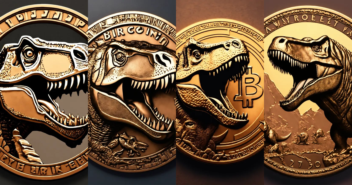 Lexica - A simple, bronze-colored image of a Bitcoin in the center of ...