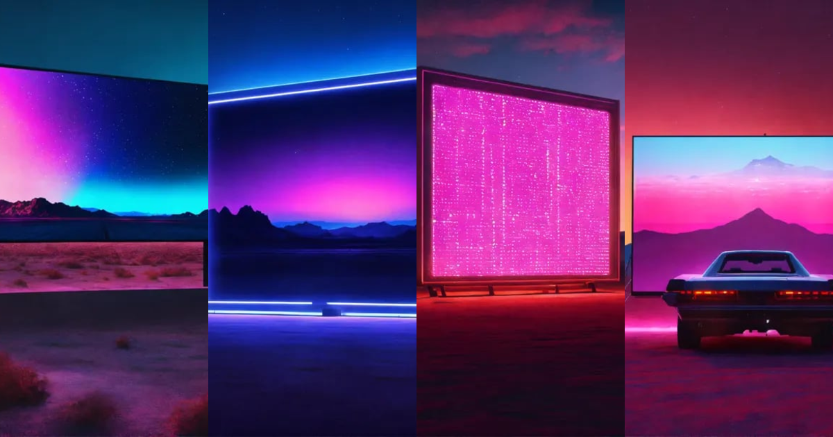 Lexica - A beautiful, sharp focus, massive square LED display in the ...