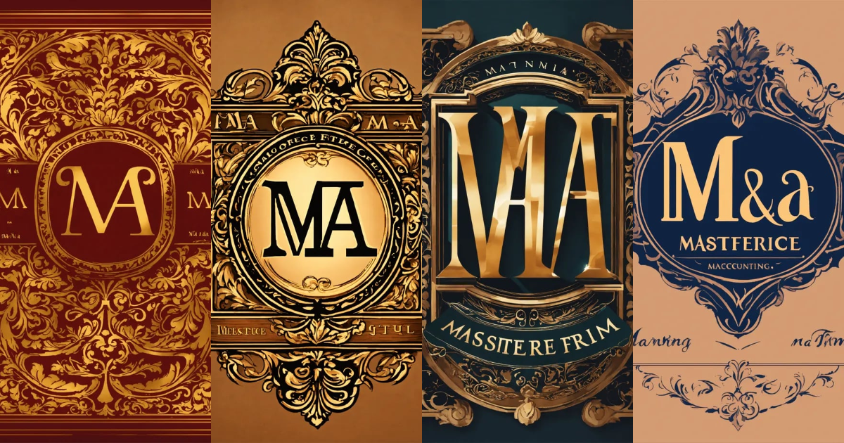 Lexica - Victorian lettering, vector icon, ACCOUNTING FIRM LOGO, TEXT ...