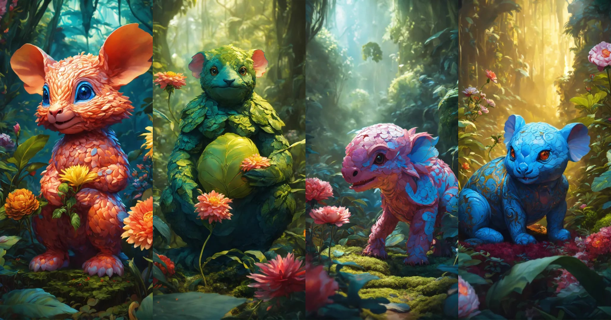 Lexica - "Extremely Ultrarealistic Photorealistic cute creature holding ...