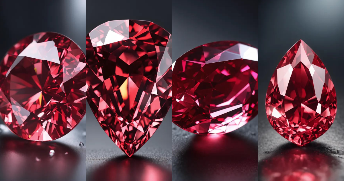 Lexica - Create a hyper-realistic 4K image showcasing a lapidated ruby ...