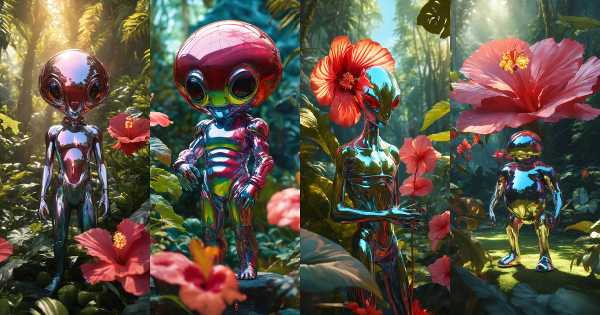 Lexica - Extremely Ultrarealistic Photorealistic 3D cute iridiscent ...