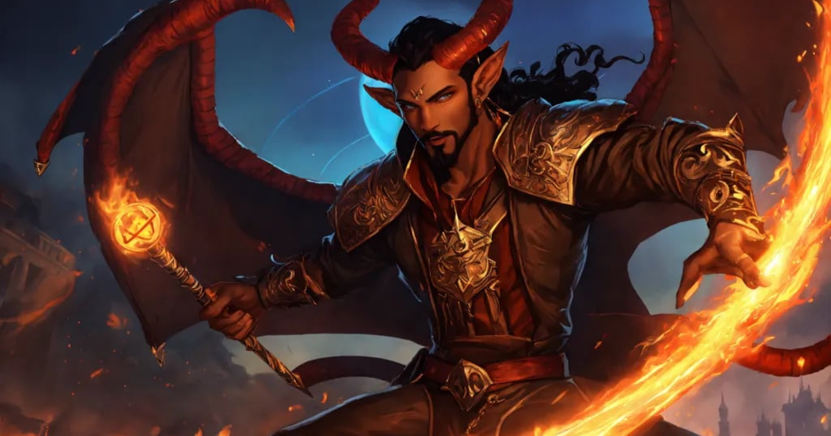 Lexica - A tiefling from Dungeons and dragons, around 5 feet 10 inches ...