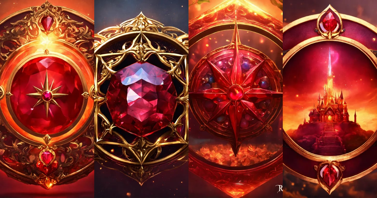 Lexica - Ruby Light Studios fantasy Logo