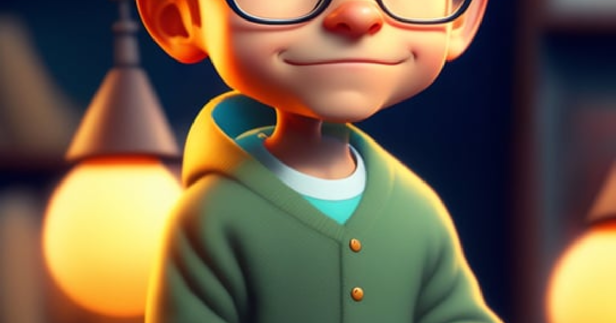 Lexica - Cute small bill gates sitting in front of laptop, unreal ...