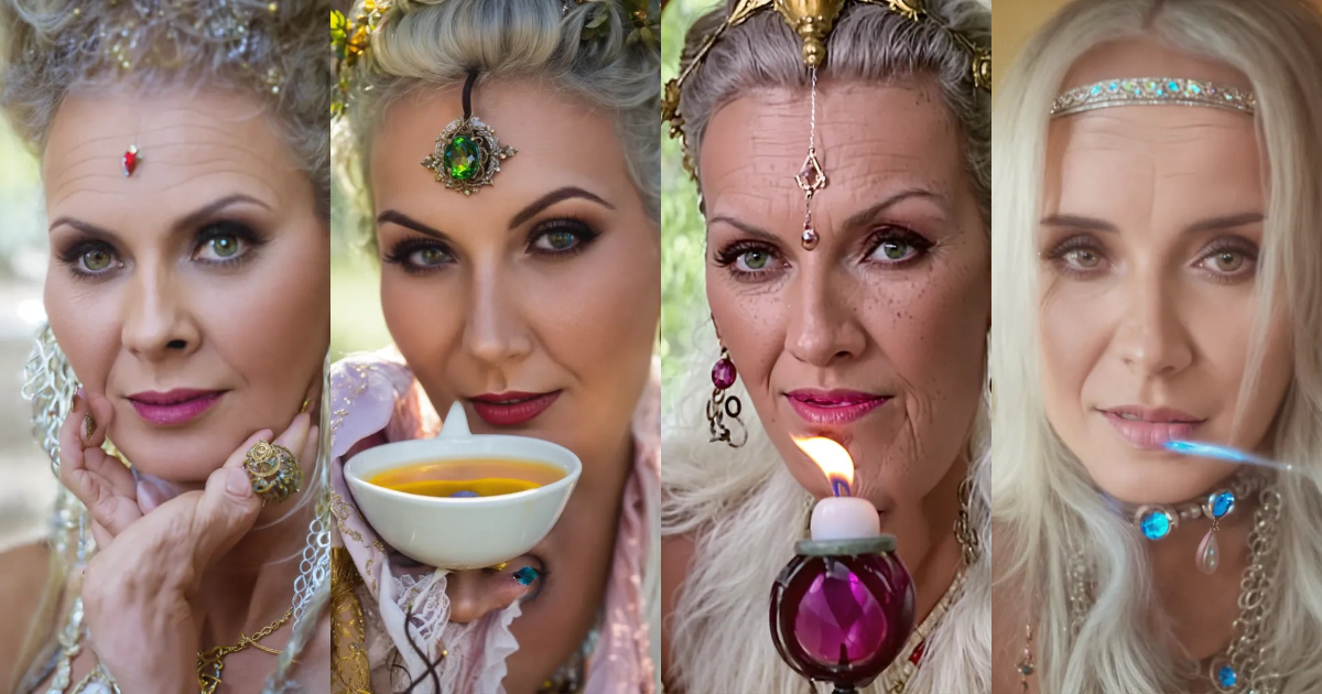 Lexica - Hypnotiziing Middle aged Romanian Endora Witch Goddess casting ...