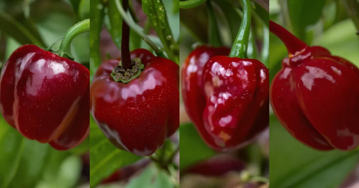 Lexica - Macro shot of chili pepper "red cherry"