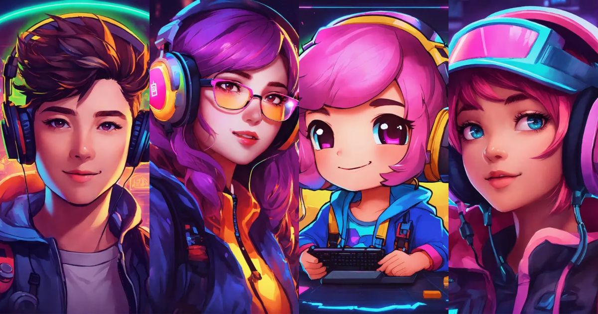 Lexica - Design a 98x98 profile picture for a YouTube gaming channel ...