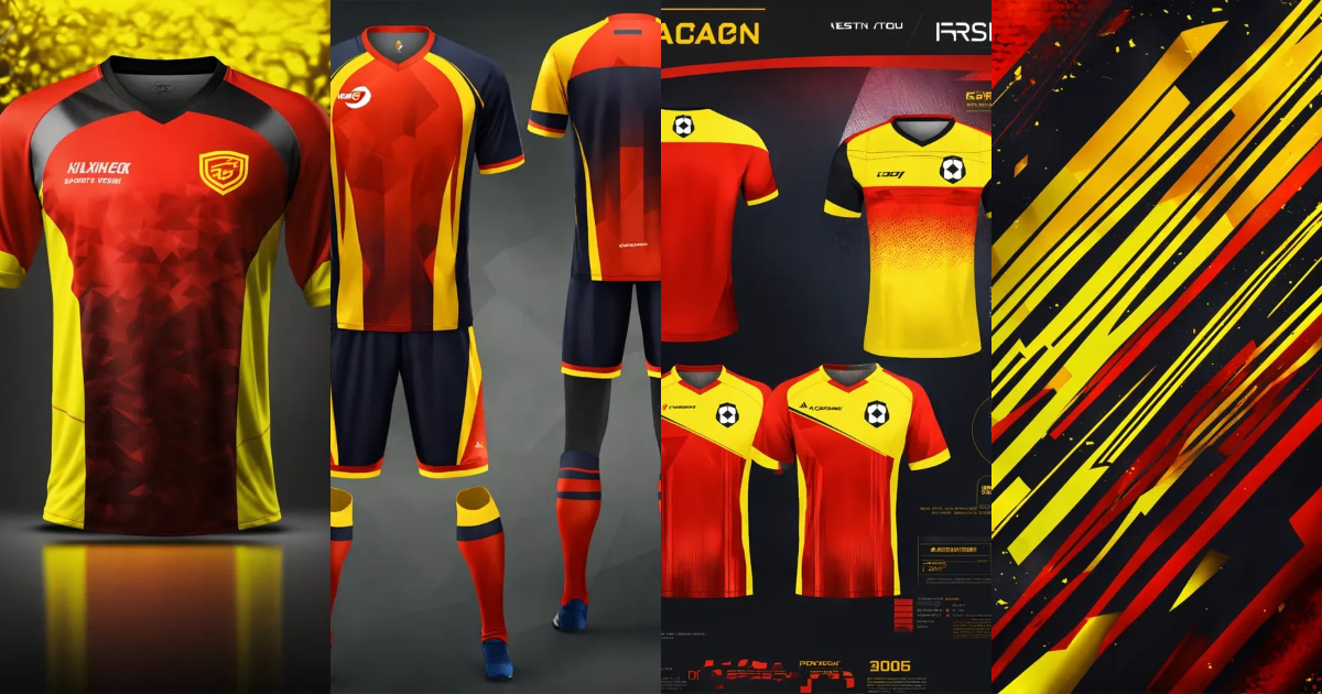 Lexica - Sport jersey template design for football soccer, racing ...
