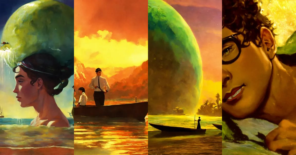 Lexica - Pulp cover for the short story "Handsomest Drowned Man in the ...