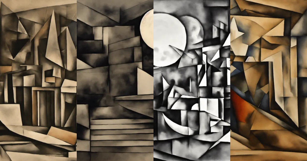 Lexica - Abstract art abstraction abstract SketchUp moonlight Paul ...