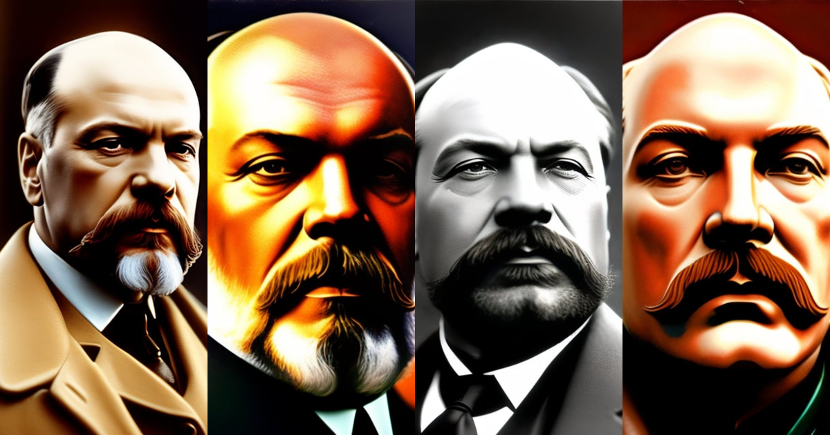 Lexica - Lenin in Kiss makeup