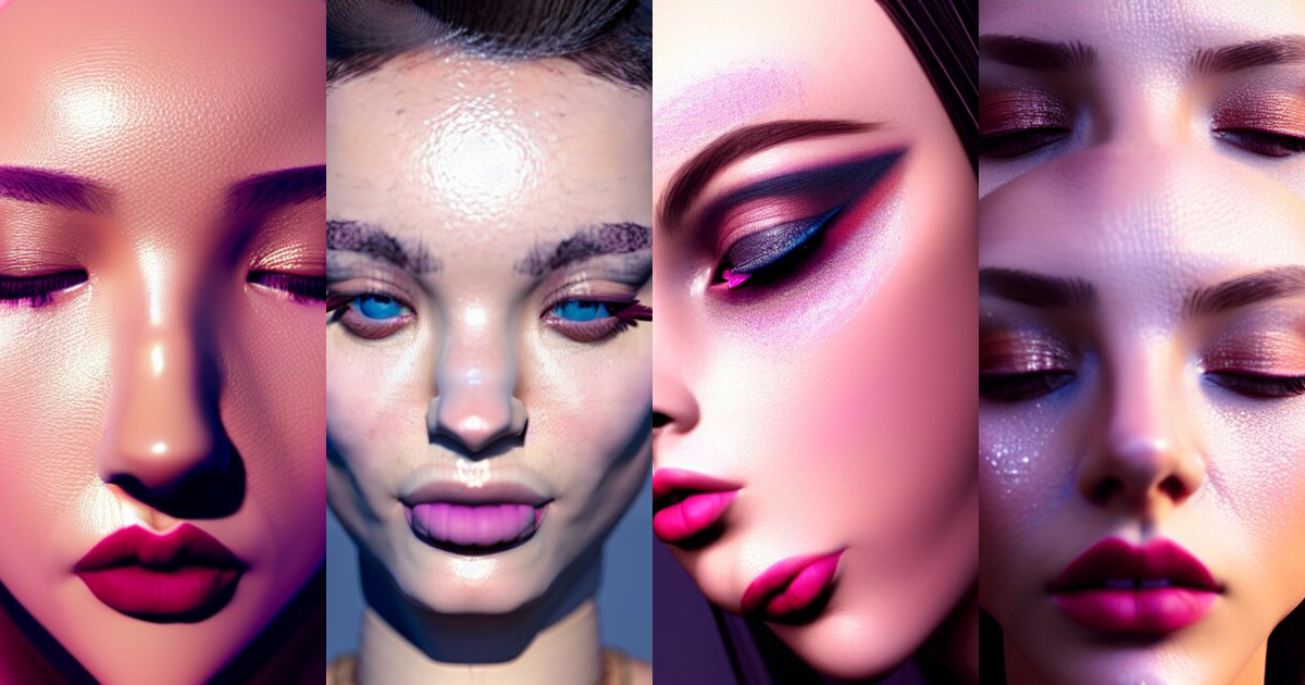 Lexica - Beautiful female, attractive facial features, close - up ...