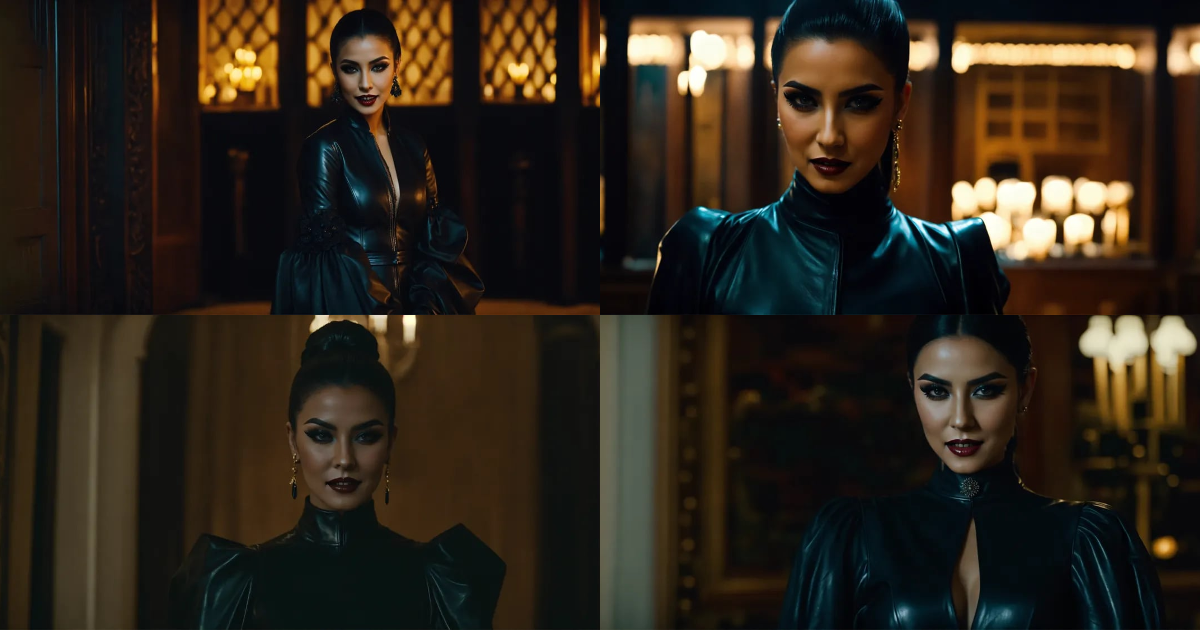 Lexica - Cinematic vampire underworld movie look, stunning arab woman ...