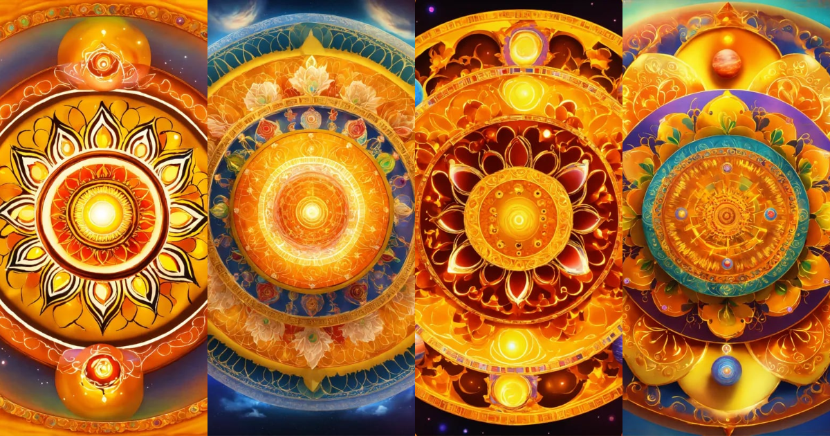 Lexica - Mandala, mandala, Mandala with multiples planets, clouds ...
