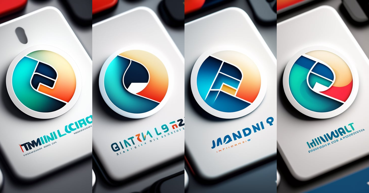 Lexica - Make the logo front facing, make the logos a more minimalistic ...