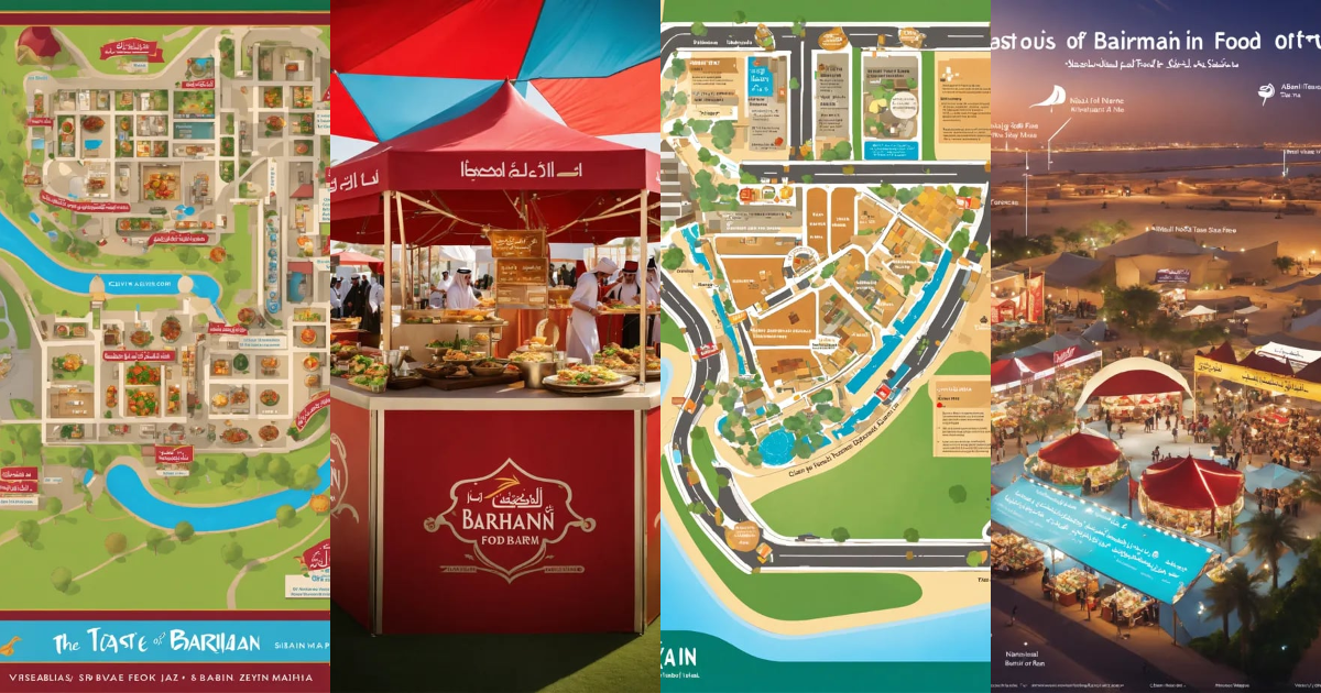 Lexica - "Visualize the 'Taste of Bahrain' food festival small Food ...