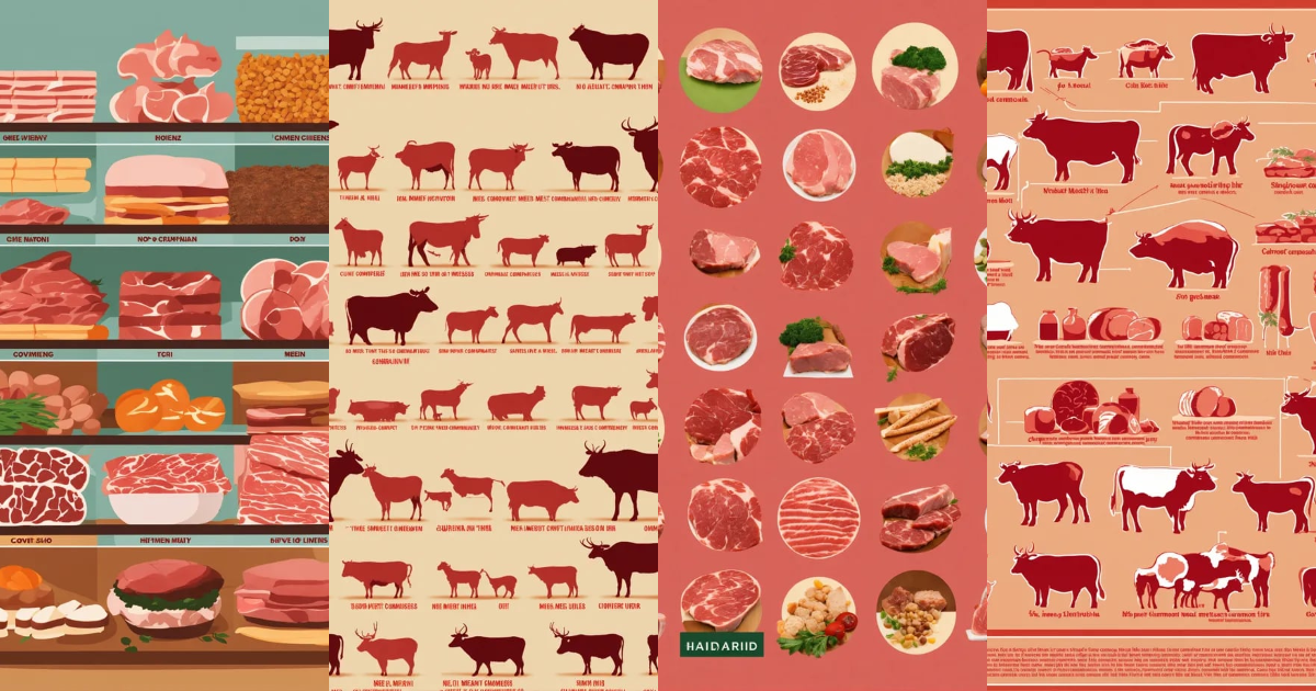 Lexica - A simple graphic representing cultivated meat companies, no text