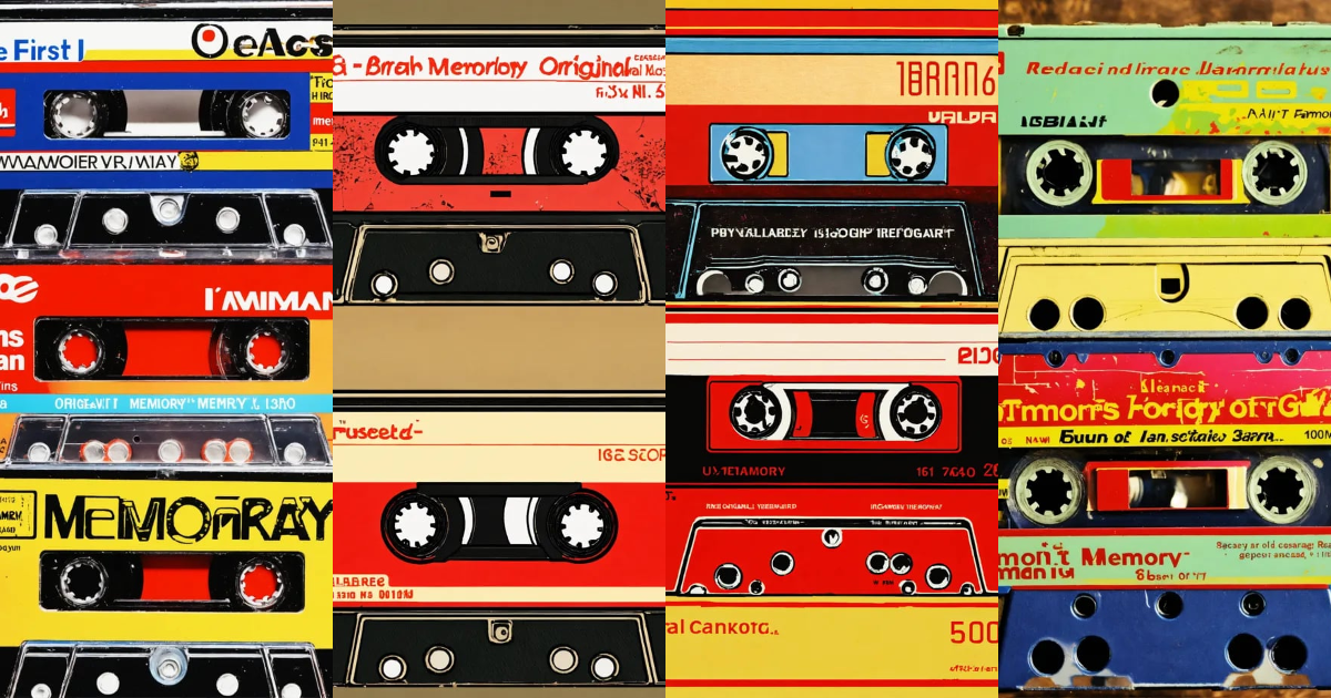 Lexica - The first cassette is vibrant, looking new and fresh ...