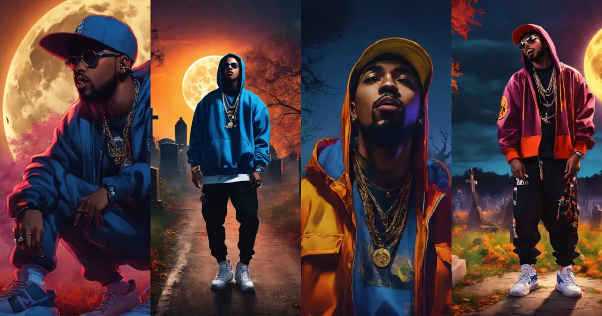 Lexica - A funky rapper is dropping dope rhymes in a haunted graveyard ...