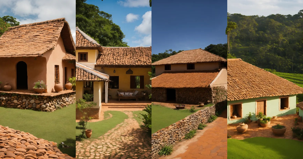 Lexica - Brazilian farm house stone and clay sustainable traditional ...