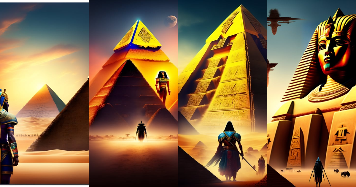 Lexica - The god of death for the pharaohs appears from behind the ...