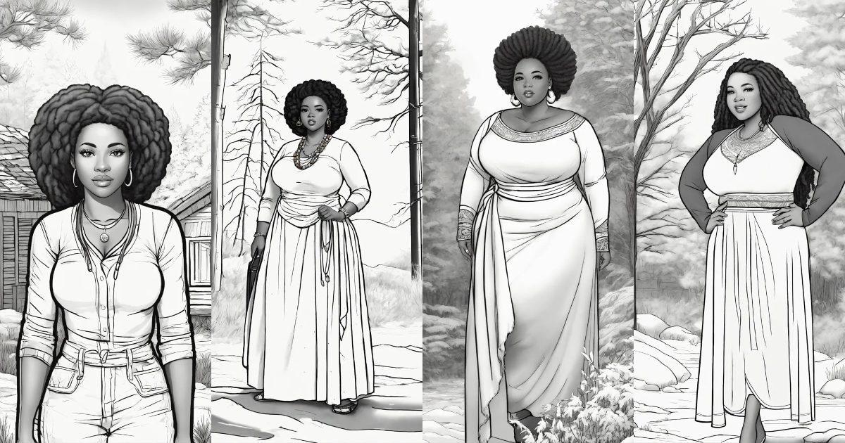Lexica - African American west African features fully clothed well ...