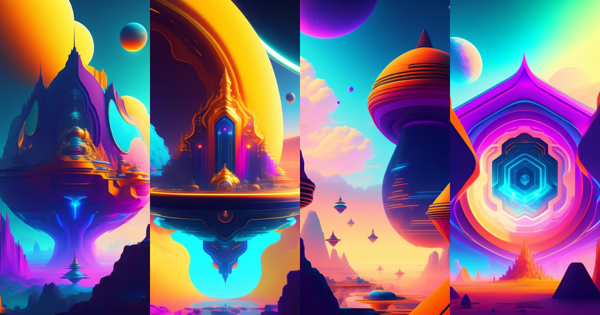 Lexica - Technology geode, alchemy tech concept art by kilian eng ...