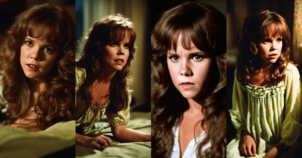 Lexica - Linda Blair as Regan MacNeil & Pazuzu Photography of the movie ...