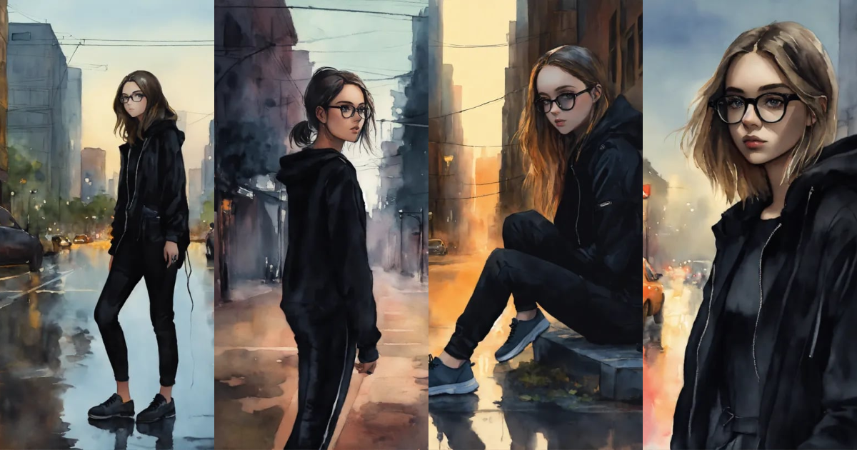 Lexica - Full body Illustration of a woman, young, 18 years old ...