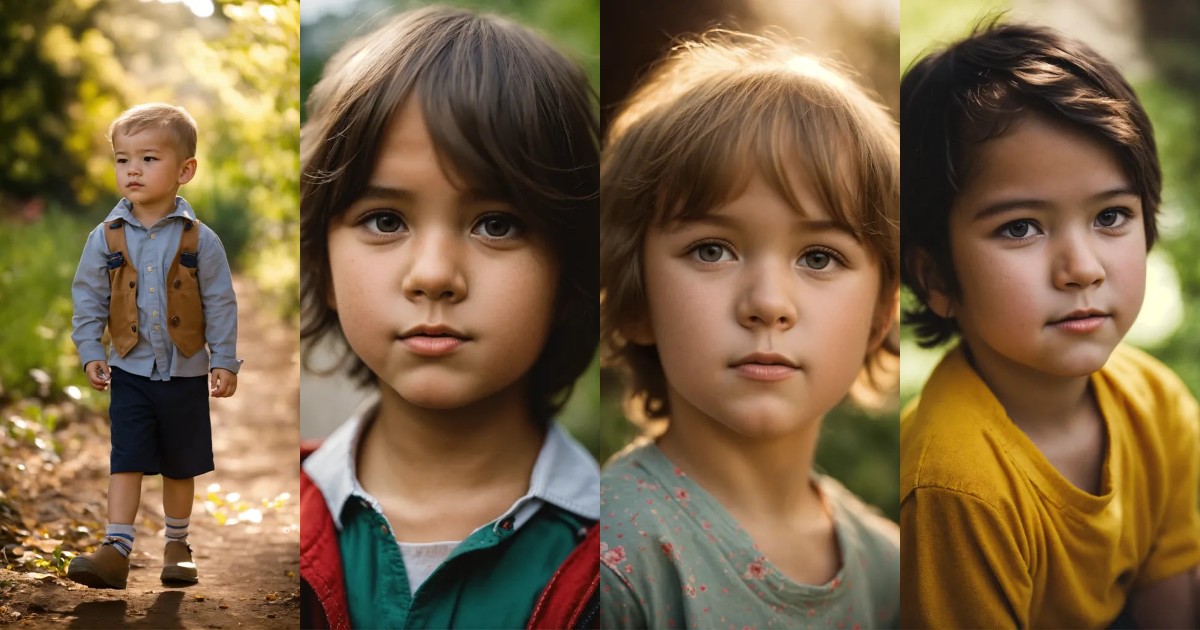 Lexica - Portrait kid gentle