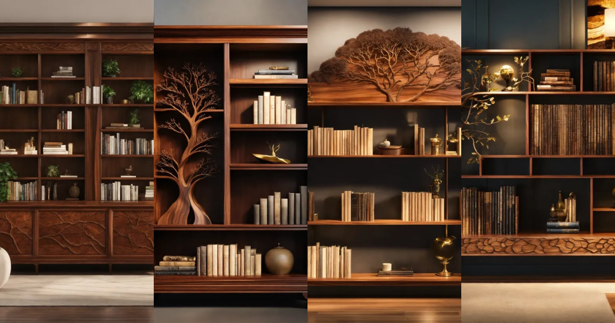 Lexica - Textures. The bookshelf is a stunning piece of furniture that ...