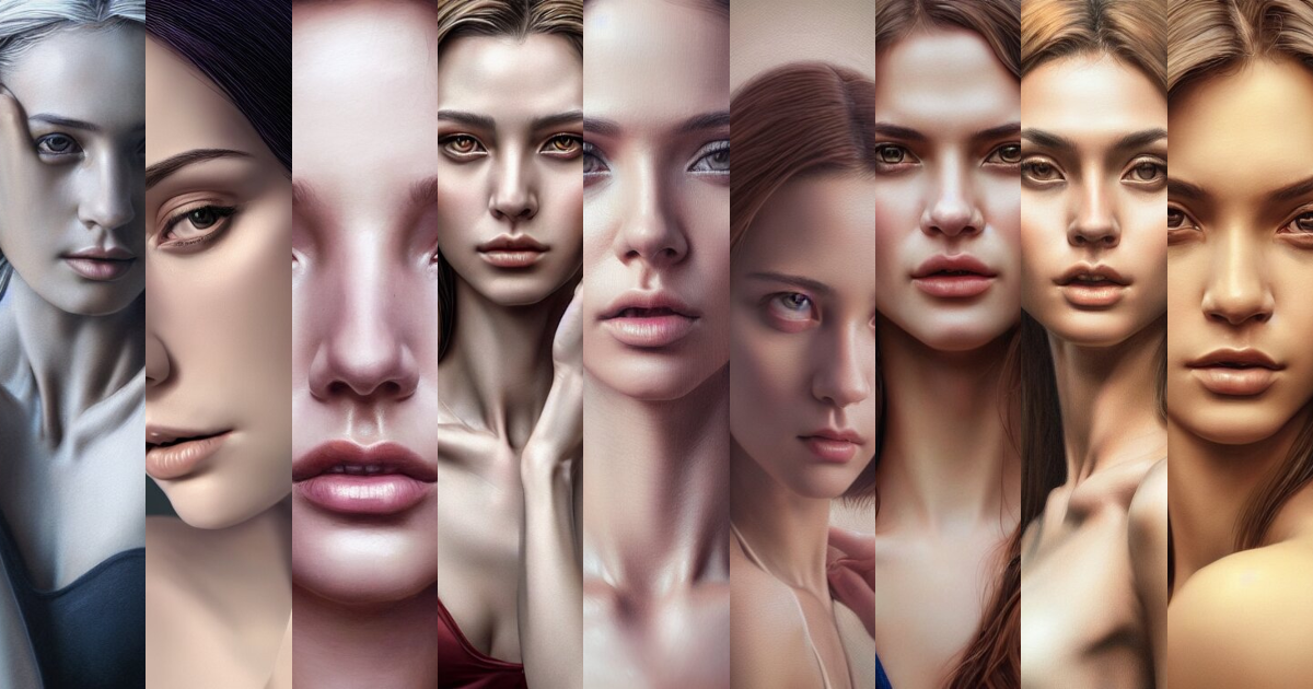 Lexica - Photo of a gorgeous young woman in the style of stefan kostic ...