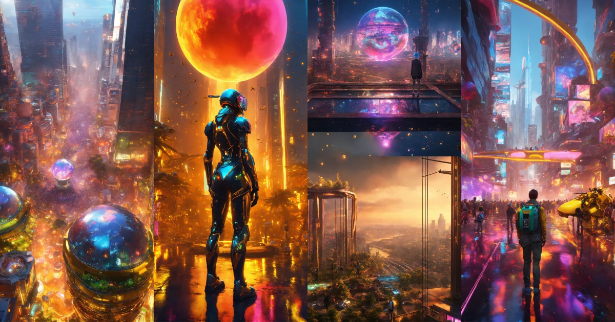 Lexica - Very colorful palete of Super realistic Playstation 6 vray ...