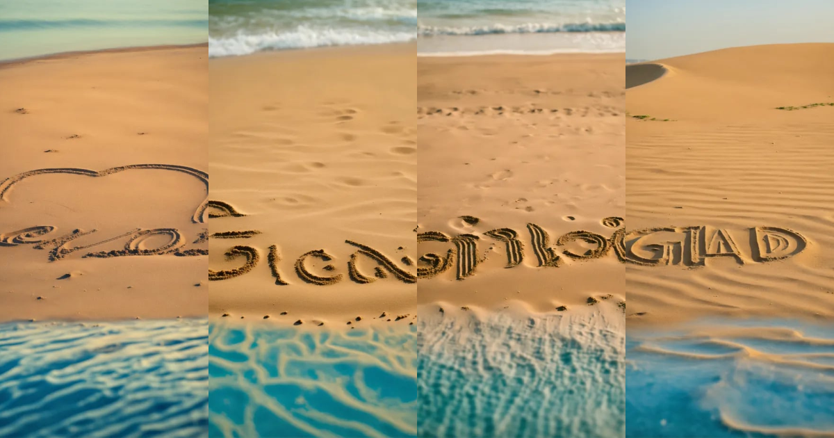 Lexica - A background of sand is pleasing to the eyes The word Gidi is ...