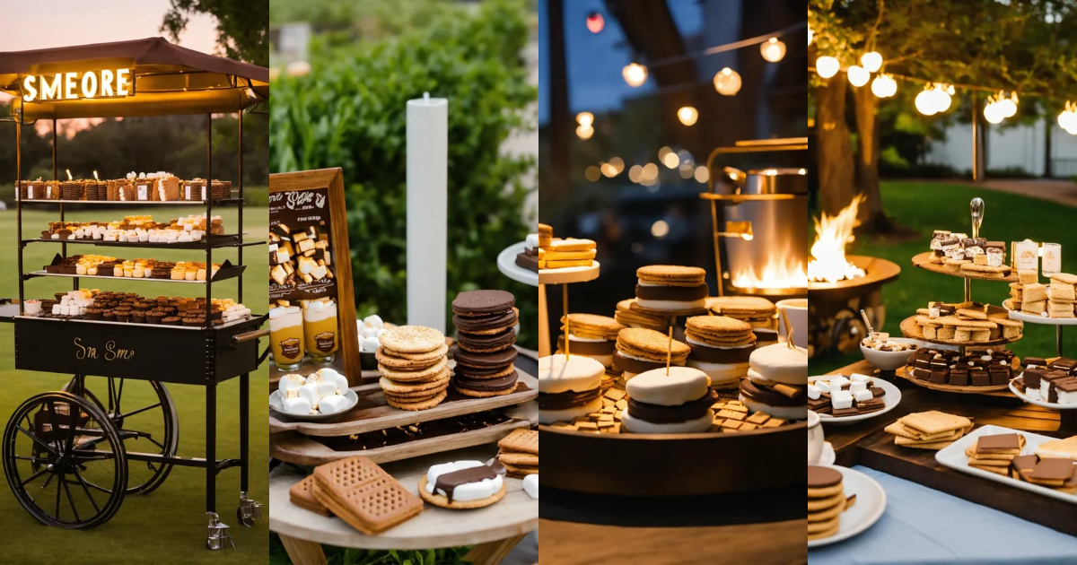 Lexica - S'more cart offering a selection of S'mores-inspired desserts ...