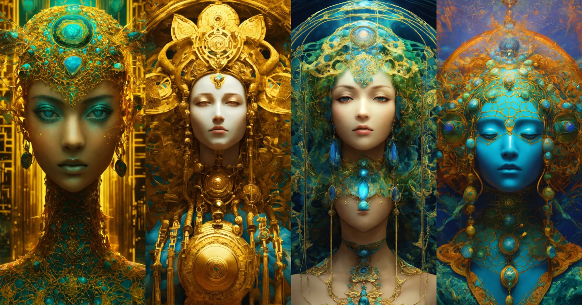 Lexica - Monje taoísta tesseract cuerpo fractal perspectiva de tres ...