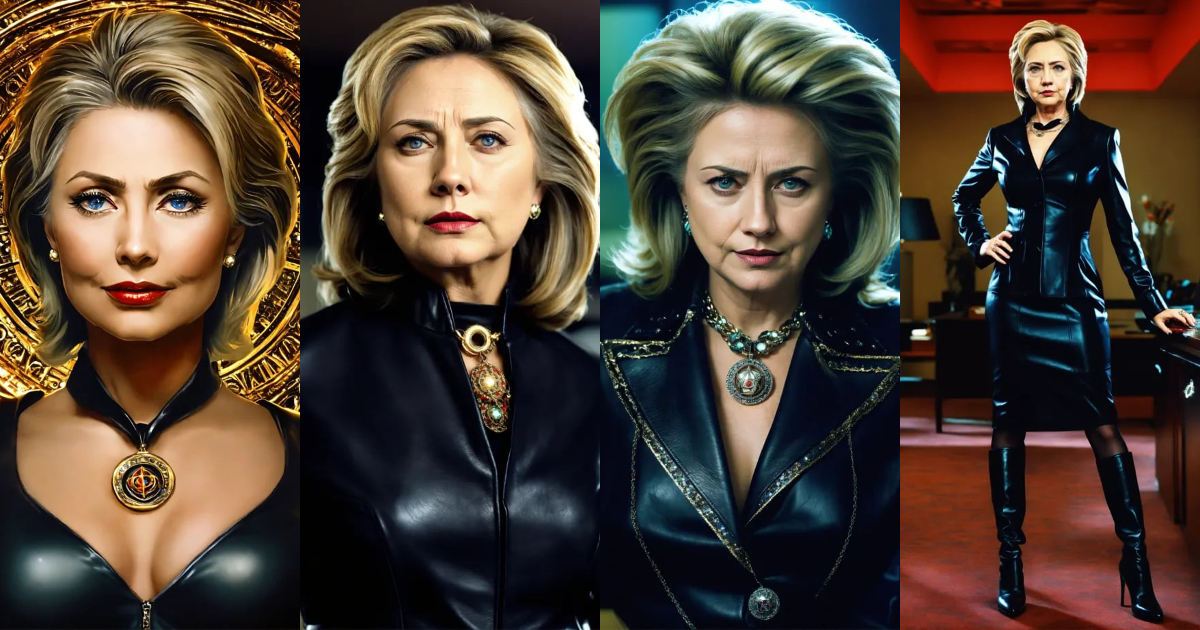 Lexica - Beautiful Extremely gorgeous hypnotic evil Hillary Clinton ...