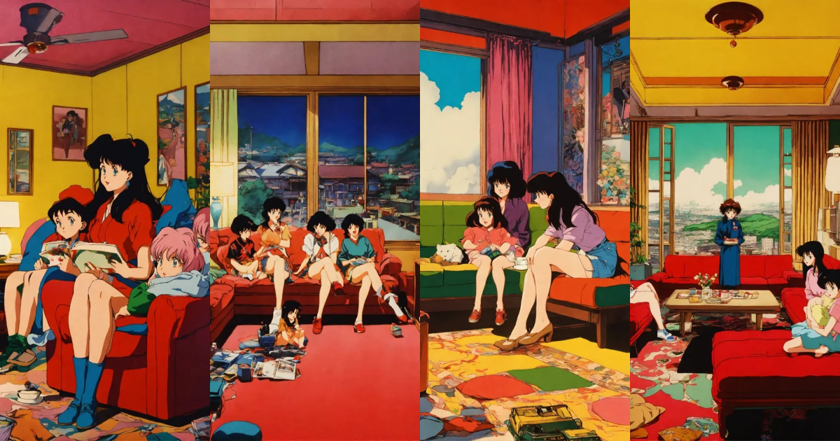 Lexica - Vintage anime screenshot from akira, 90’s anime. vibrant ...