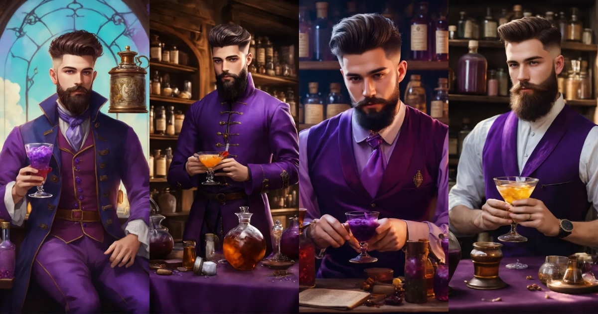 Lexica - Photorealistic picture of a young handsome wizard with short ...