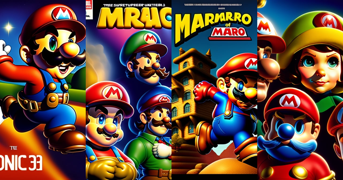 Lexica - The adventures of super mario 3, season 3 ( 1 9 9 7 ), [32k hd ...