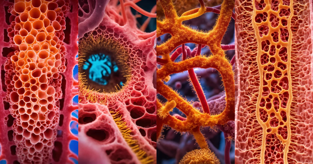 Lexica - Photo as seen through a microscope of myotubes