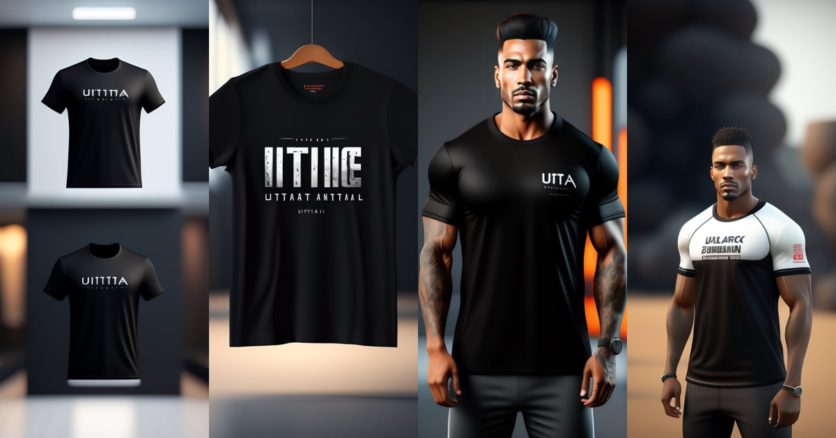 Lexica - Ultra realistic, unreal engine, empty, black T-shirt mockup ...