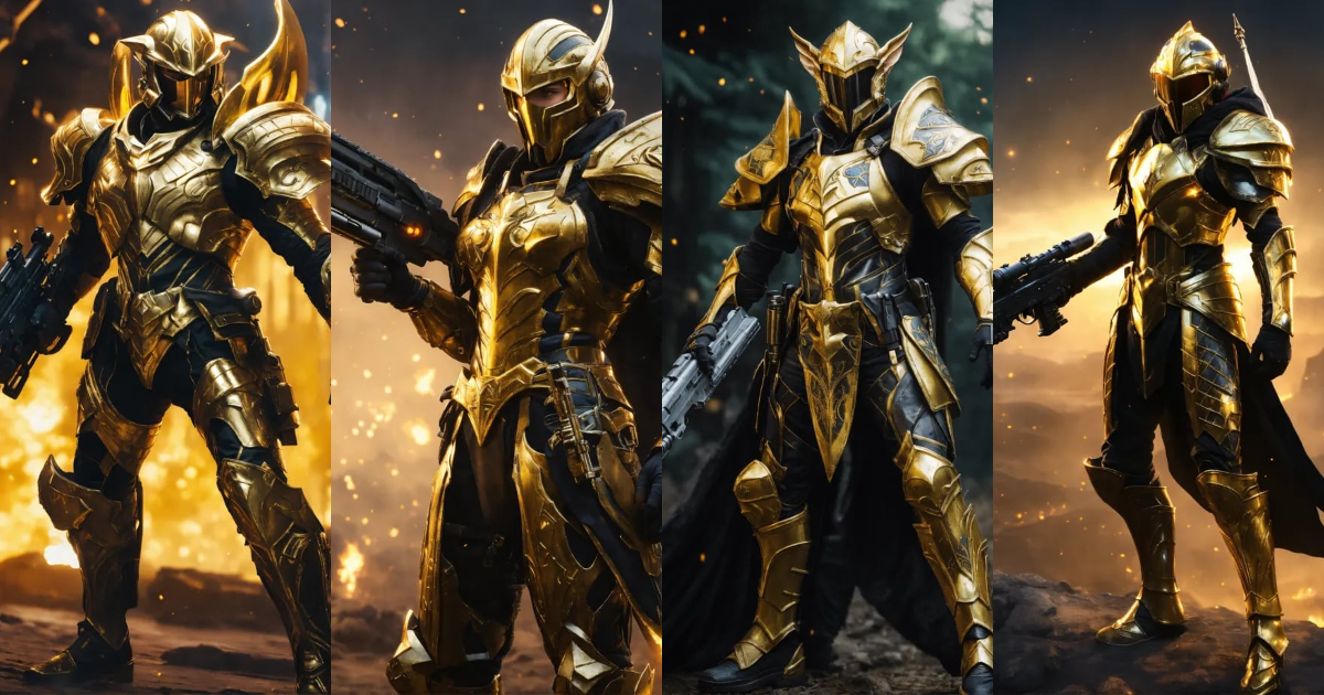 Lexica - High elf sci fi soldier wearing heavy sci fi elven armor ...