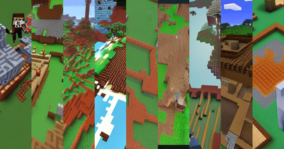 Lexica - Big fight in minecraft, high detailed, artstation trend