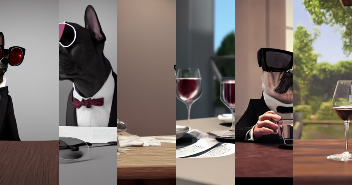 Lexica - A portait picture of a dog wearing a formal suit and a ...