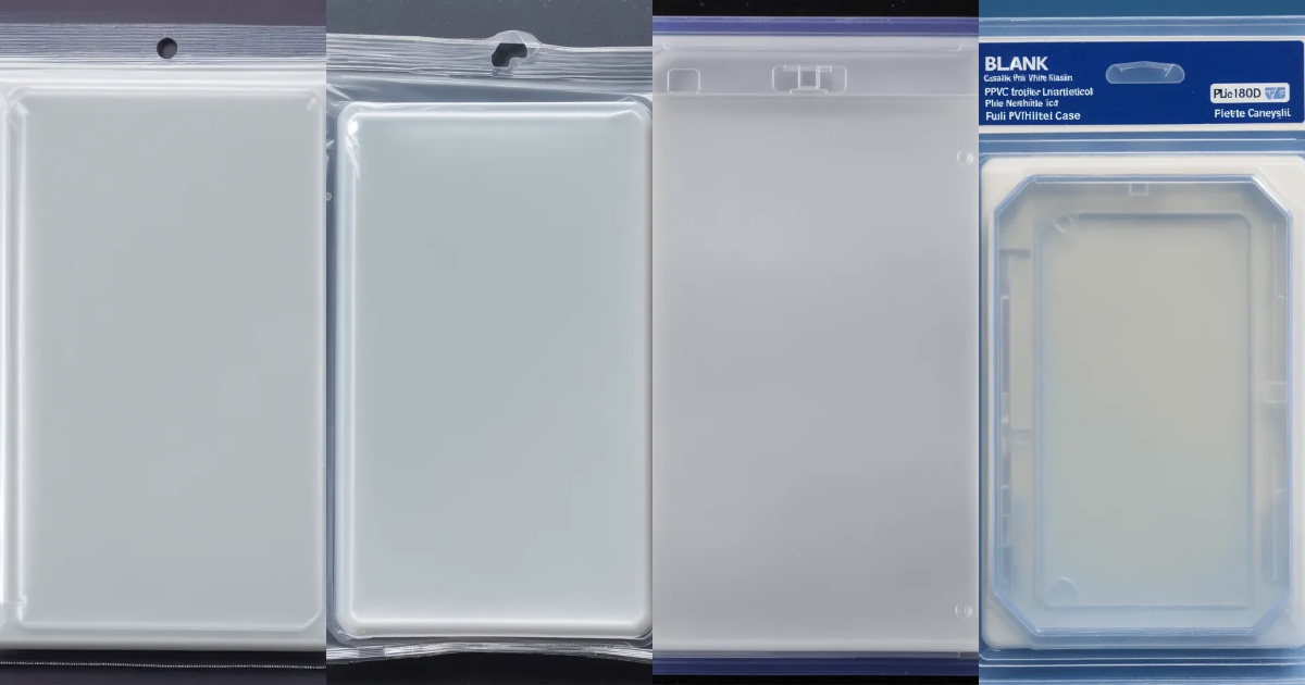 Lexica - (((Blank white))) a picture of a PVC tcg plastic casing ...